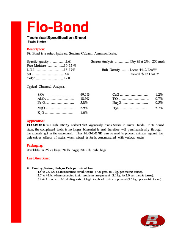 Farm Supply & Feed - Flobond